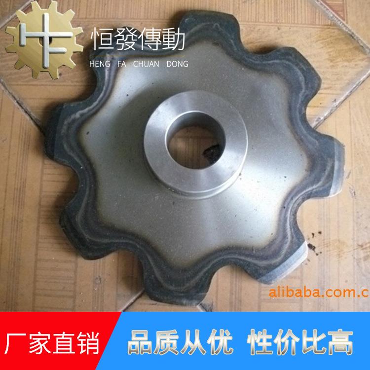 厂家直销P100节距6T链轮高强度耐磨45#钢传动链轮高耐磨