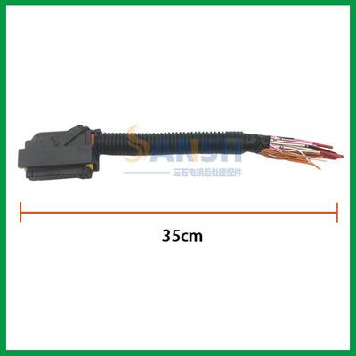 挖掘机玉才电脑版插头81针插头威孚PC200-8泵控制器/液压主板插头