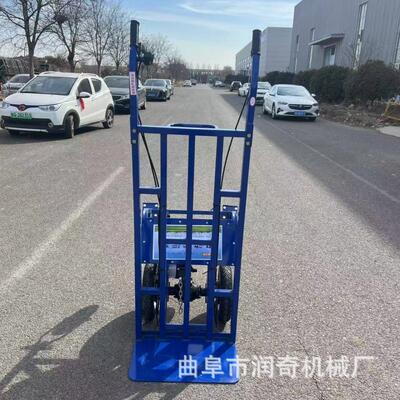农用电动手工推车果BZO园坡用养家殖种植地运输车双轮爬三轮工具