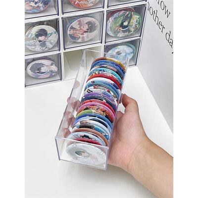 新款桌面纳新款SNH48D-a亚克力收抽屉式周边大明容量分格多功能透