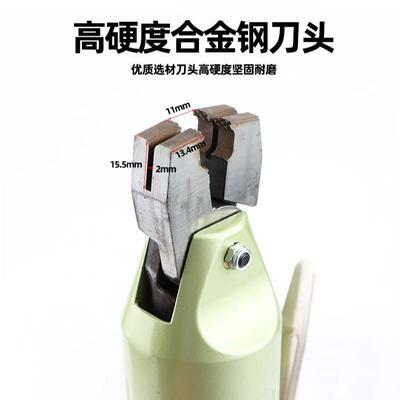 速豹 气动风口夹管道风口制作压扁工具