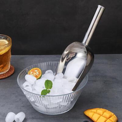 Ice scoop, bean scoop, rice scoop, thickened stainless steel