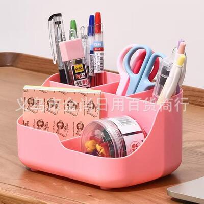 High Appearance Desktop Partition Pen Holder Storage Box Mak