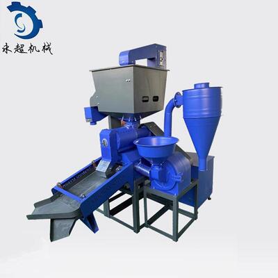 1马5力柴油款水壳稻碾米机柴电GVV两机用大米去壳机提升上料稻谷