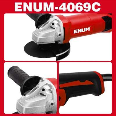 4069C 亿能电动工具 电动短柄角磨机 高品质高规格