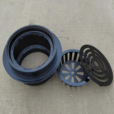 铁网筐地漏DN5107500150200网框铸地漏铸铁地漏直排OOG地漏