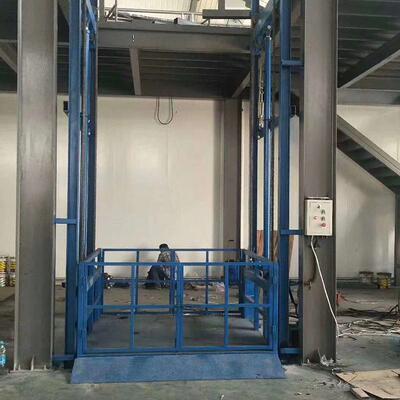升降机房电动液压厂固定易提升机简仓库物升降平台 导轨货MSW货梯