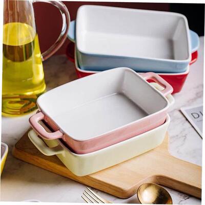 baking tray ceramic cheese casserole oven western food dish