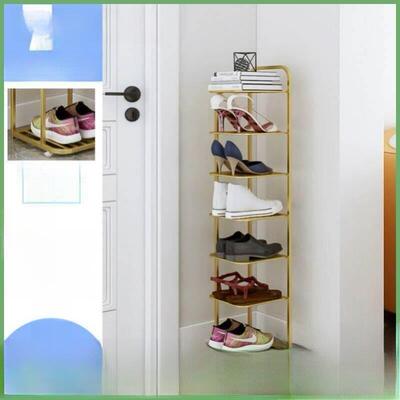 Shoe rack,door type shoe cabinet,multilayer narrow shoe rack