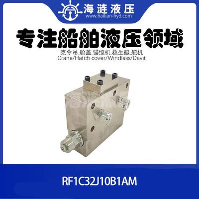 TSUJI克令吊液压平衡阀RF1C32J10B1AM-899-0,RF1C32J10B1AM-978-2