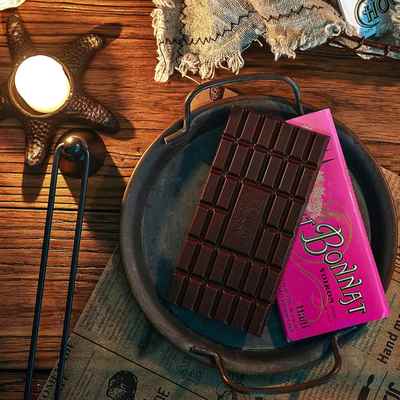 法国进口高端Bonnat75%多产区黑巧克力纯可可脂排块苦巧零食