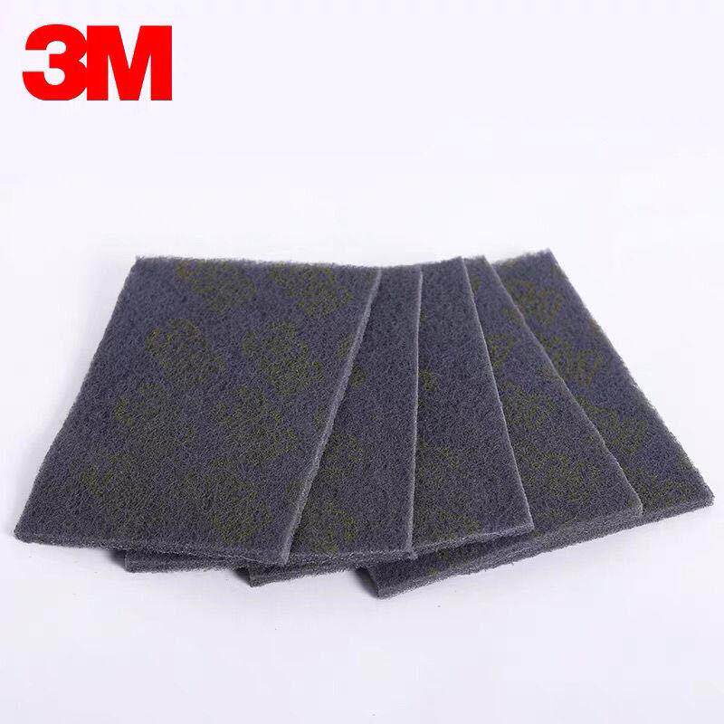 3M7448工业百洁布 菜瓜布木工砂线条除锈去除焦垢除毛边刺擦拭布
