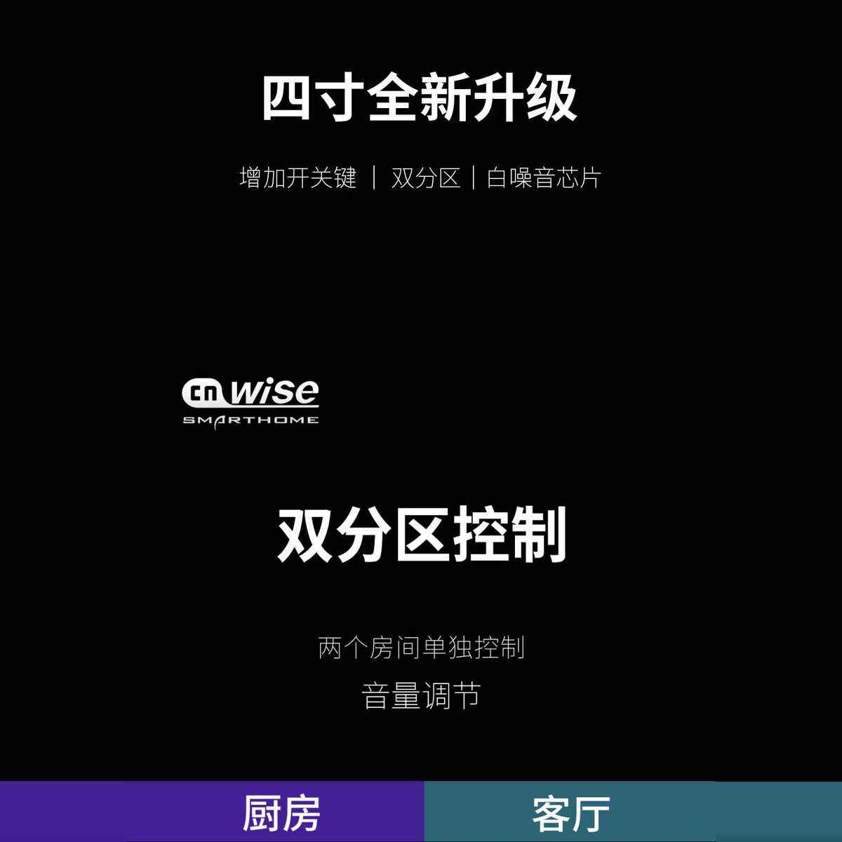大功率家庭酒店背景音乐主机智能语音控制系统吸吊顶喇叭播放器