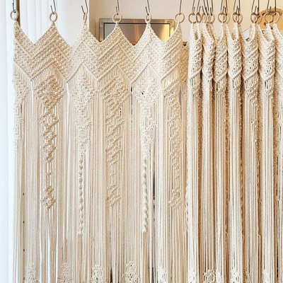 北欧风手编门帘挂毯民宿家居ins软装挂毯波西米亚隔断帘 外贸货源