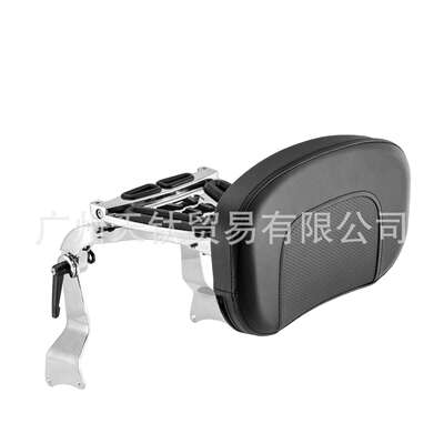折叠可调Sissy bar 靠背适用哈雷旅行路王街滑翔09-13