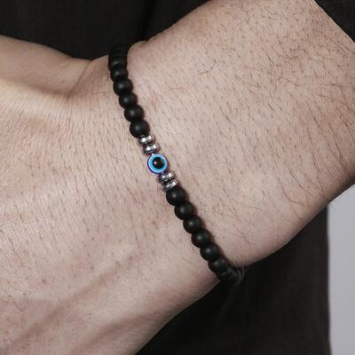 Popular gift Turquoise bracelet for couples男生大气手串手链