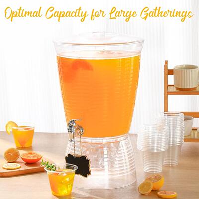 Acrylic Water Beverage Dispenser Party Sun Tea Jar Lemonade