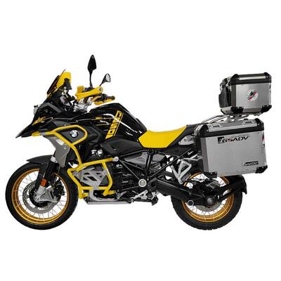 GSADV适用宝马R1250GS水鸟护杠40周年改装水箱大灯护网缸头离合排