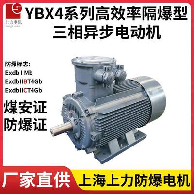 上力YBX4-315L2-1090W防爆电机有防爆证煤安证IC411冷却IP55