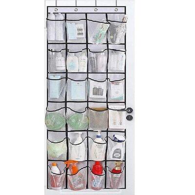 24 Pockets Wall Storage Bag Nonwoven Hanging Shoe Organiser