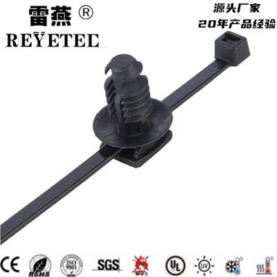 汽车扎带 带杉树头和圆盘的固定扎带 156-01030/156-01144/T50RFT