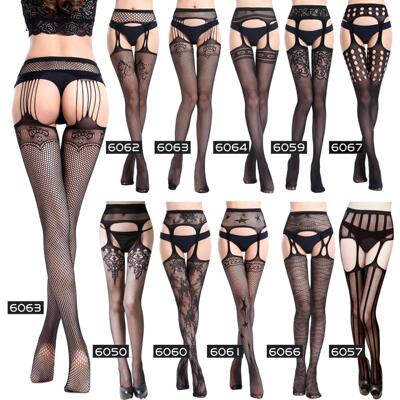 Women's Erotic Lingerie Garter Leggings Fishnet Socks 渔