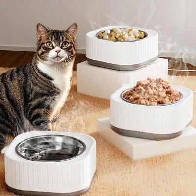 Pet Heated Water Bowl 35-40 Thermostatic Heating Cat Water