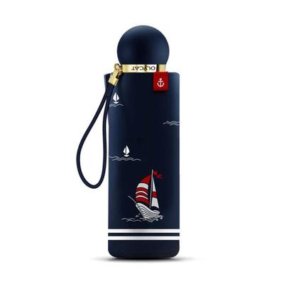 正品O晒LYCA骨T帆船海军风8结实加固防风五用折晴雨两遮阳防紫外