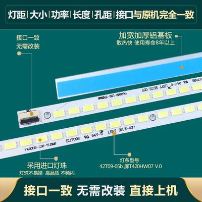 全新原装42寸 L42P21FBD/P11/7200-3D/E5200BE/21FBD电视灯条恒