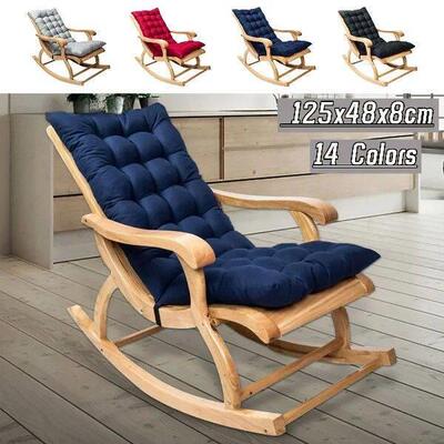 Rocking Chair Cushion Outdoor Garden Chair Cushion Non-Slip