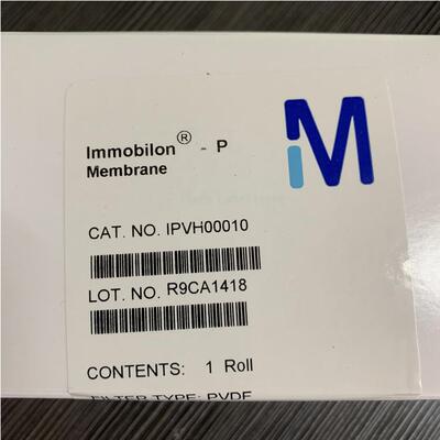 密理博PVDF膜 0.45um Millipore转印膜 pvdf膜IPVH00010 印迹膜