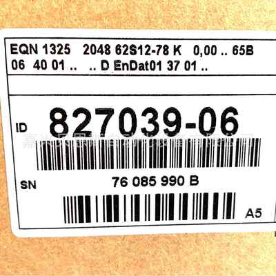 EQN1325 2048 6212-78 ID827039-05/586653-04海德汉伺服编码器