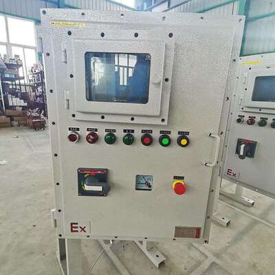 不锈钢户外压缩机防爆柜ZW-2.0/(4-15-.4)-(9-20.4)触摸屏+PLC