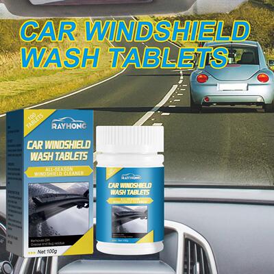 Rayhong Car Windshield Cleaning Sheets - Glass and Rearview