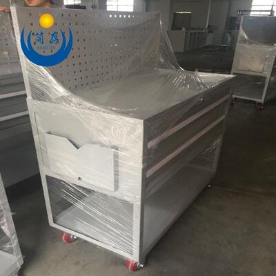 滁州凤阳移动工具柜五金维修柜工厂车间抽屉柜大型重型汽修工具车