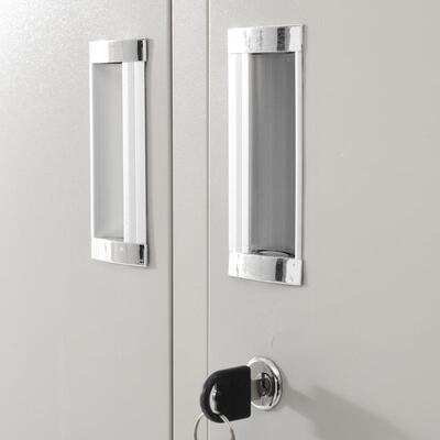 办简约公文件柜五层铁皮TPG柜务资料案凭档证柜财带锁抽屉矮柜储