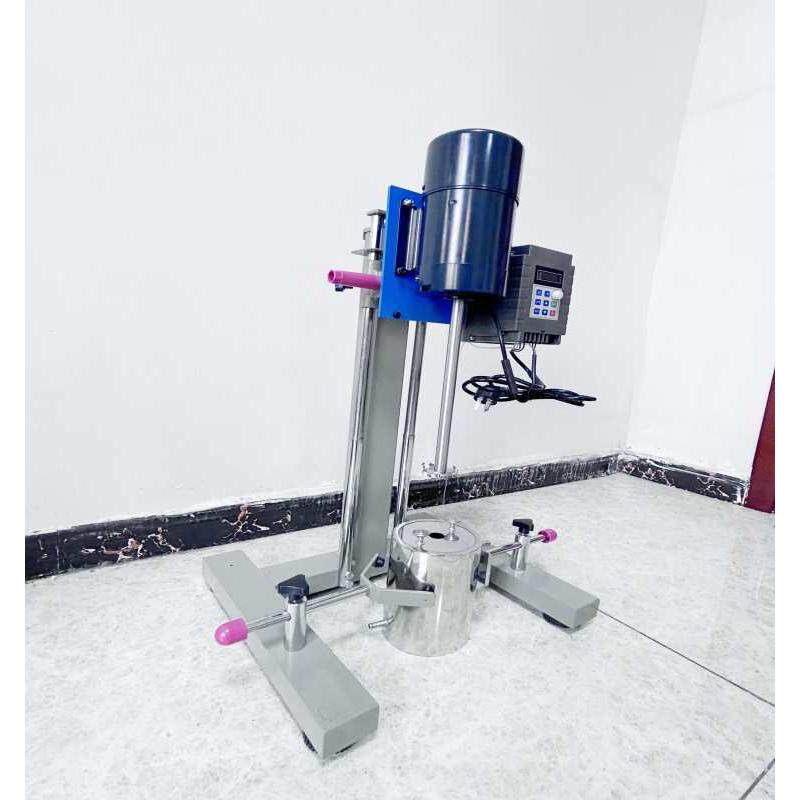 齐威JFS-750变频分散机750W 搅拌分散混合粉碎实验室乳化轻巧便利