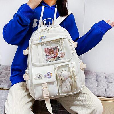 Study Women Laptop Backpack Boys Girls School Books Bags For