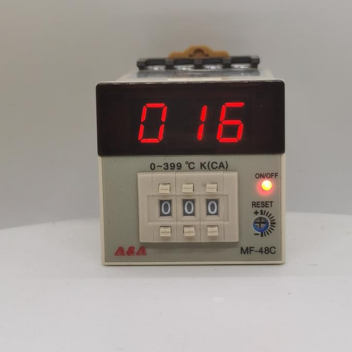 余姚A&A卓立仪表MF-48C高精度数字拨码温控表温控仪温度控制器