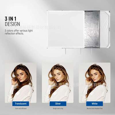 NEEWER SF7575F 白旗板支撑杆套装 柔光版带挑杆