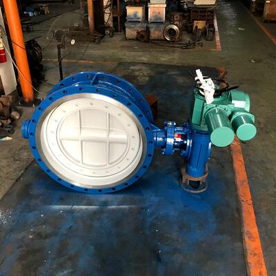电动硬密封三偏心法兰蝶阀D943H-25CDN800DN1600