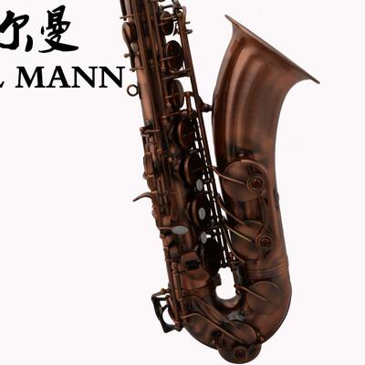 伊尔曼 Earl Mann 专业降B红仿古次中音萨克斯管SAX