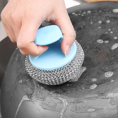 Pot Cleaning Brush - Amazing Kitchen Gadget for Removing Gre