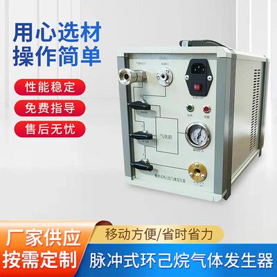 厂家供应脉冲式环乙烷气体发生器