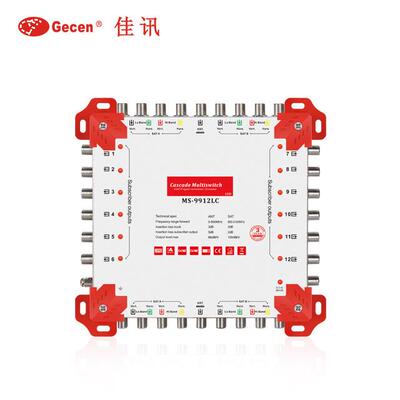 CascadeMultiswitch8SATIFsignal+terrestrial/12receive