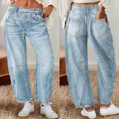 2025 New Retro Banana Pants Loose Scimitar Trousers Wide Leg