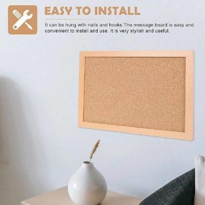 Thumbtack Board Cork Message Display Corkboard Hanging