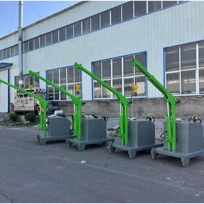 机械两吨全液压移动小吊车便携式移动吊装机移动式液压小吊机