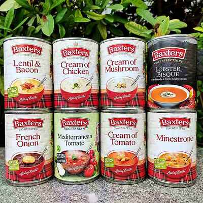 400g英国龙虾汤奶油速食汤罐头Baxters CreamTomato Lobster Soup