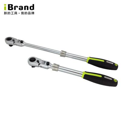 高档进口缩加长快双向棘轮扳手套伸筒多大功能工业级飞中飞速1/4